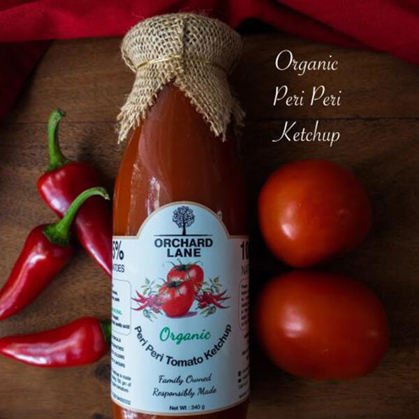 Organic PERI PERI TOMATO KETCHUP - Gabbar Farms