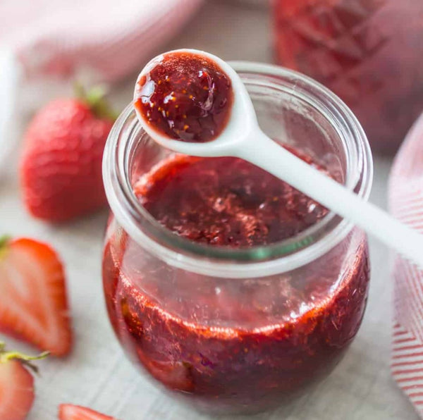 Fresh Strawberry Fruit Sparkler/Preserve (No Preservative | Farm made ...